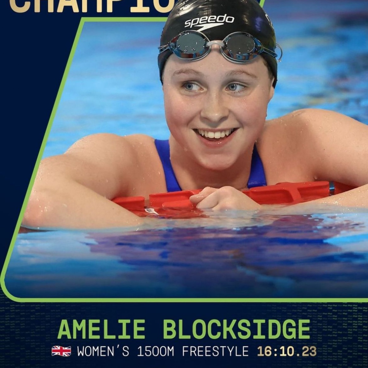 Co-op Academy Walkden - European Junior Champion - Amelie